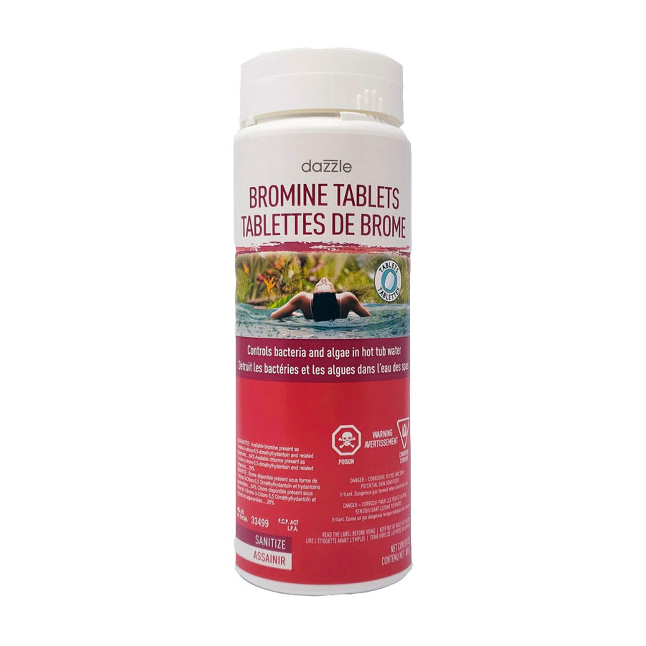 Dazzle Bromine Tablets For Hot Tubs 800g – Pool & Hot Tub Depot