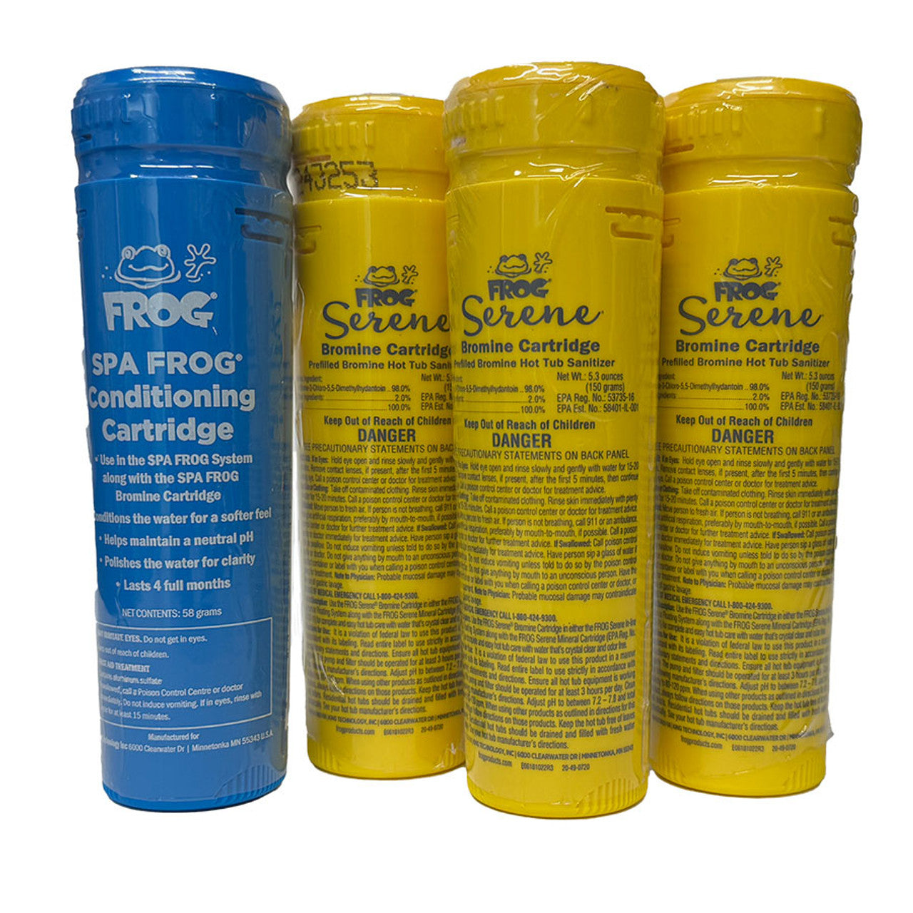 Spa Frog 3 Month Refill Kit, Hot Tub Bromine – Pool & Hot Tub Depot